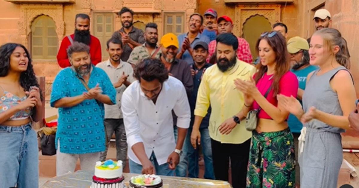 വാലിബന്‍ സെറ്റിലെ പിറന്നാളാഘോഷം; മോഹന്‍ലാലിനൊപ്പം ഈ താരങ്ങളും | Southlive